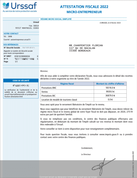 Comment remplir sa déclaration trimestrielle urssaf sans se tromper - Modèles-facture